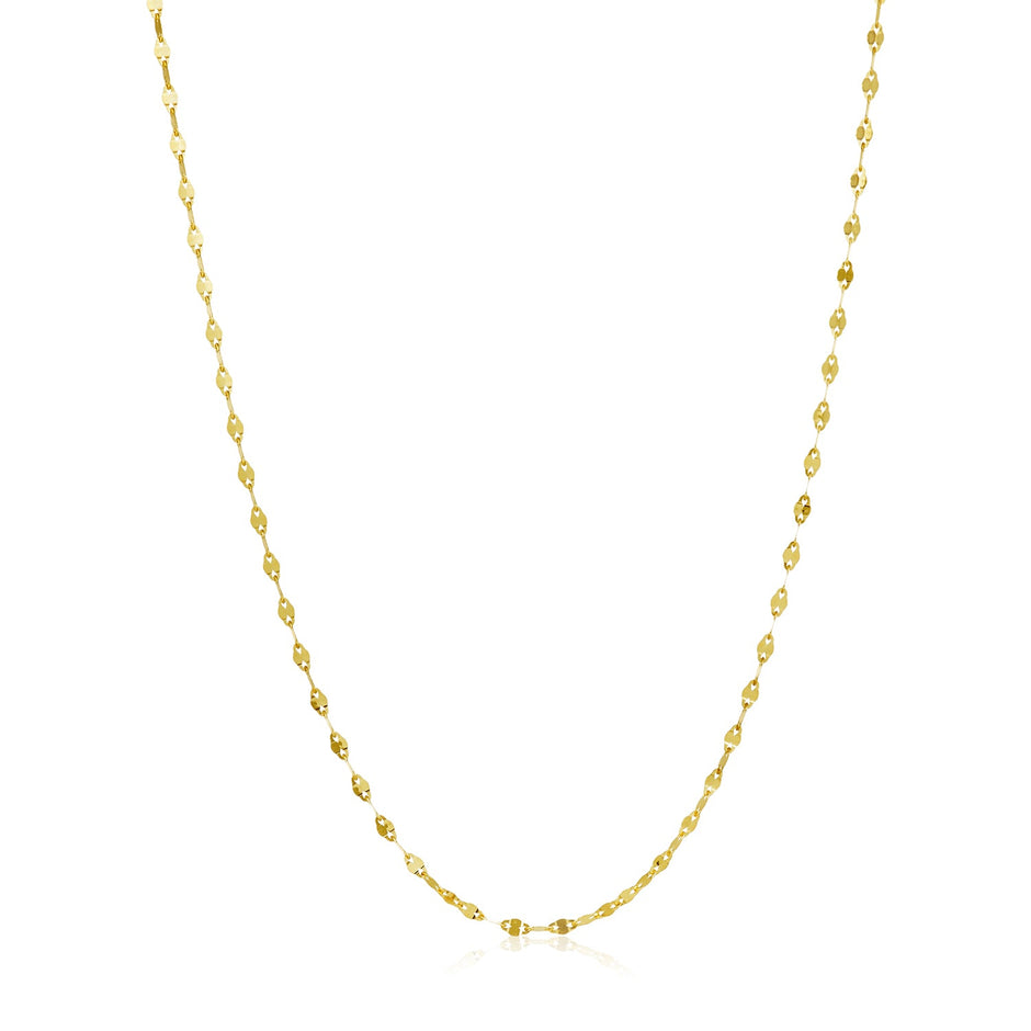 Diamond Cut Chain – Lindsey Leigh Jewelry